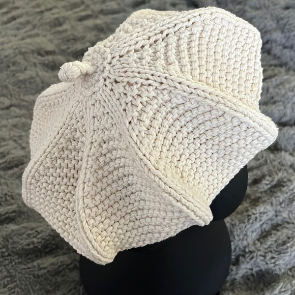 GAP | Accessories | Gap Crochet Knit Barrett 45yrs Toddler Hat Ivory ...